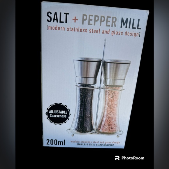 willow and everett | Kitchen | Nib Salt And Pepper Mill Willow Everett ...